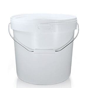 White Plastic Buckets - Uk Plastic Bucket Supplier - Ampulla LTD