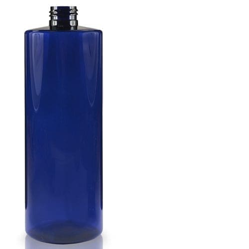 500ml Cobalt Blue Plastic Bottle - Ampulla Packaging - 0161 367 1414