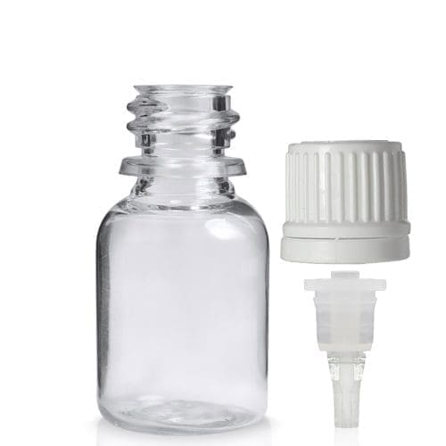 15ml Plastic Dropper Bottle - Fast Pour - Ampulla LTD