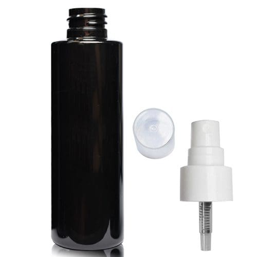 150ml Black Plastic Spray Bottle - Ampulla Ltd - 0161 367 1414