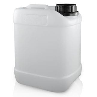 5 Litre UN Black Stackable Jerry Can & T/E Cap - Ampulla Packaging