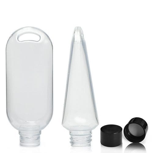 50ml Tottle Bottle With Pocket Clip And Cap | Ampulla Ltd