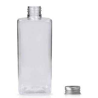Square PET Bottles | UK Plastic Packaging Supplier | ampulla.co.uk