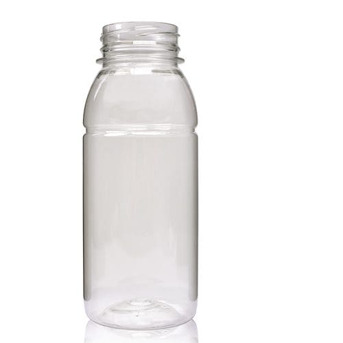 250ml Clear Plastic Juice Bottle And Cap - Ampulla Drinks Packaging