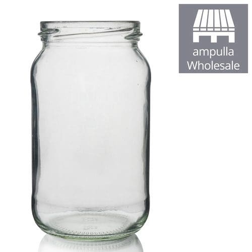 1lb Glass Preserve Jars Wholesale - Ampulla Packaging - 0161 367 1414