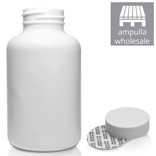 250ml White Pharmapac Containers Wholesale - Ampulla Packaging