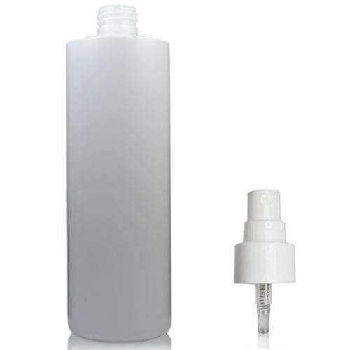 400ml Natural HDPE Spray Bottle - Ampulla Ltd - 0161 367 1414