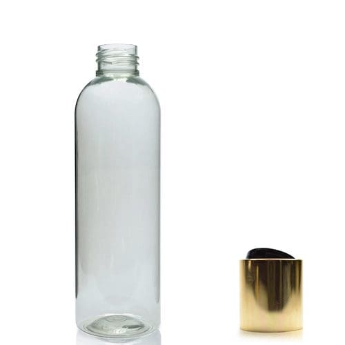 200ml Recycled Bottle & Gold Disc Top - Ampulla - 0161 367 1414