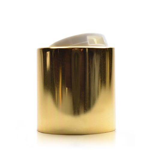 24mm Gold Disc-Top Cap - Ampulla Ltd - 0161 367 1414
