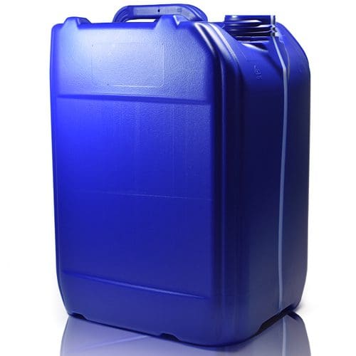10 Litre UN Blue Plastic Jerry Can & Din51 T/E Cap - 0161 367 1414