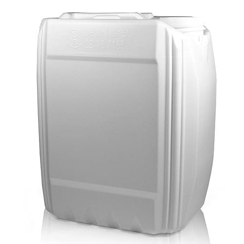 5 Litre UN White Stackable Container - Ampulla Ltd - 0161 367 1414
