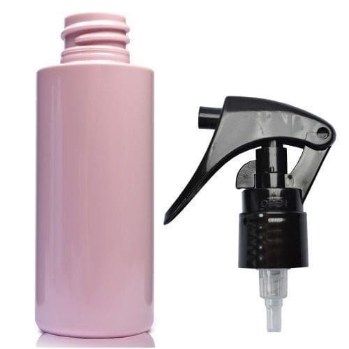 50ml Pink Plastic Bottle With Trigger Spray - Ampulla Ltd