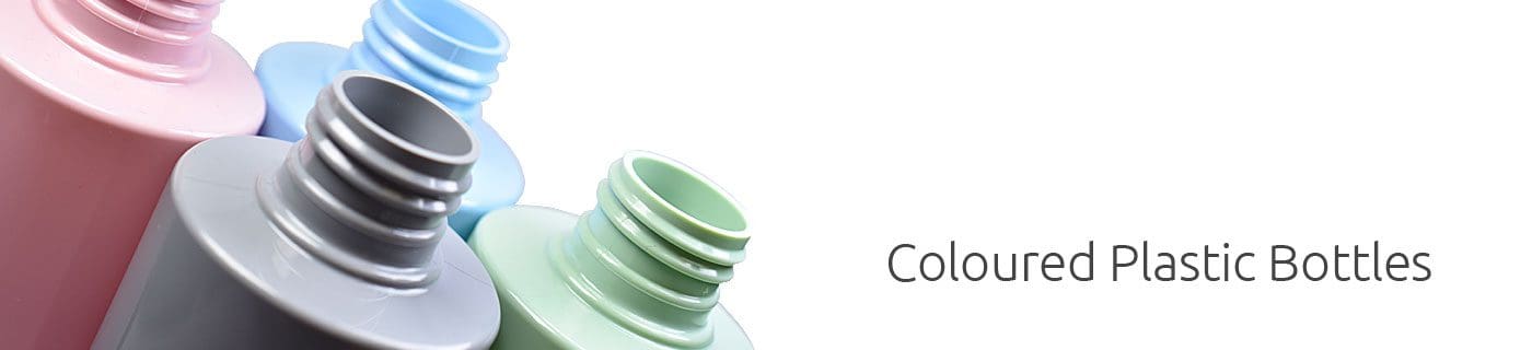 Coloured Plastic Bottles - Ampulla LTD - sales@ampulla.co.uk
