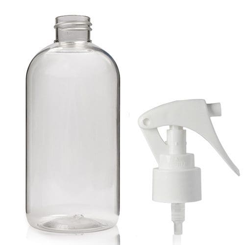 250ml Boston Bottle With Trigger Spray | Ampulla Packaging