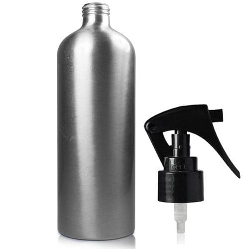 500ml Brushed Aluminium Spray Bottle - Ampulla Ltd - 0161 367 1414