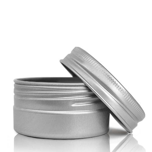 15ml Aluminium Jar With Lid - Luxury Container - Ampulla LTD