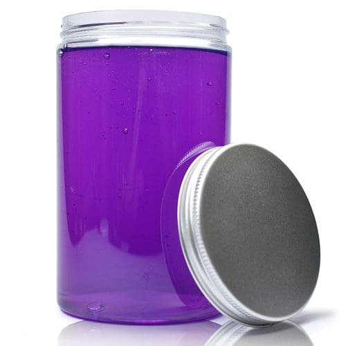 400ml Plastic Slime Jar With Aluminium Cap - Ampulla LTD