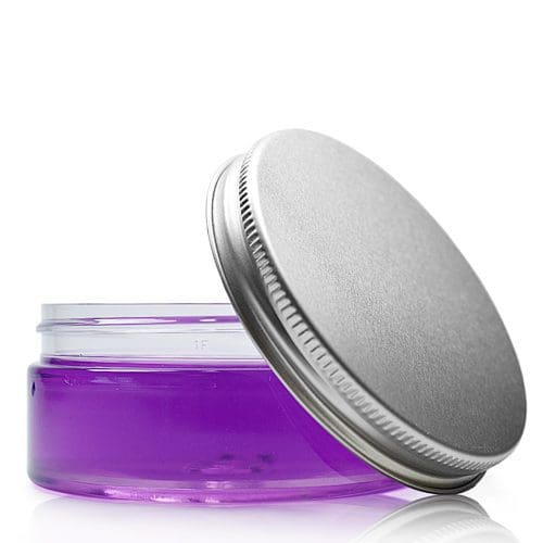 75ml Plastic Slime Jar With Aluminium Cap | Ampulla LTD