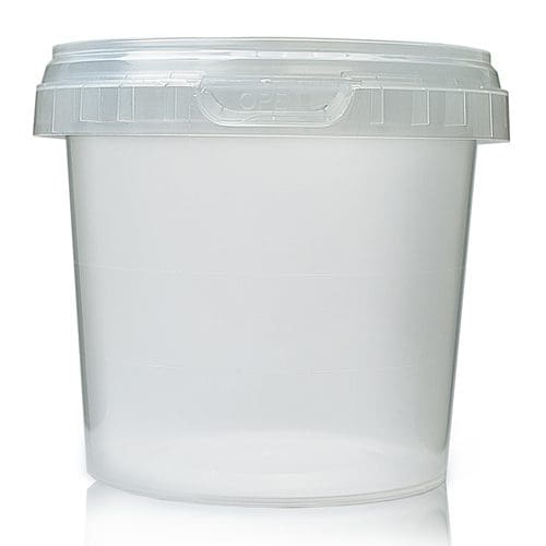 365ml Clear Plastic Food Pot - Ampulla - 0161 367 1414