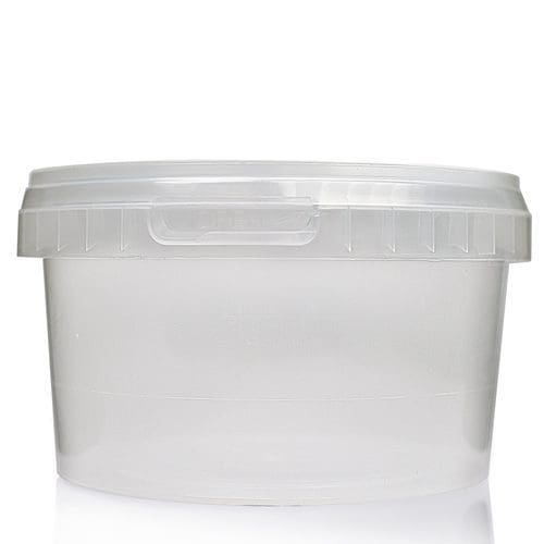 480ml Clear Plastic Food Pot - Ampulla Limited - 0161 367 1414