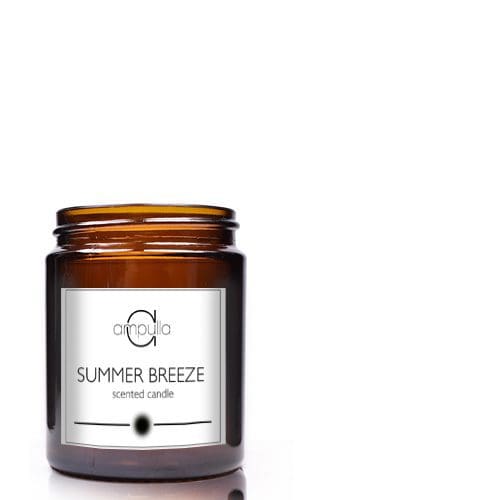 100ml Amber Glass Candle Jar | Ampulla Packaging