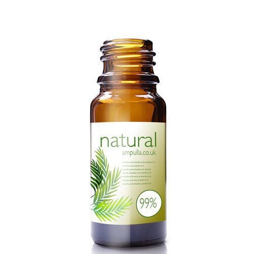 10ml Amber Glass Essential Oil Bottle - Ampulla Packaging