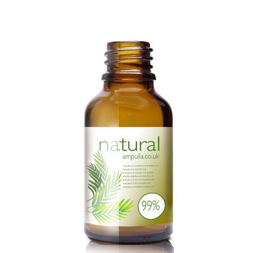 25ml Amber Glass Essential Oil Bottle - Ampulla Ltd