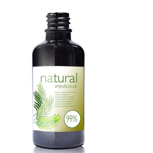 30ml Black Glass Essential Oil Bottle - Ampulla Ltd