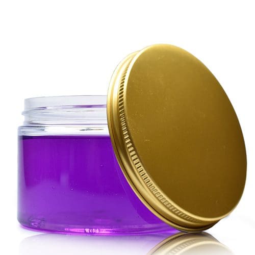 150ml Plastic Slime Jar With Gold Cap - Ampulla Limited