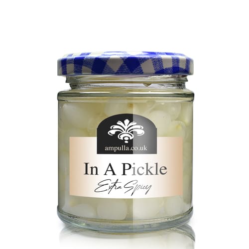 190ml Clear Glass Pickle Jar With Lid - Ampulla - 0161 367 1414