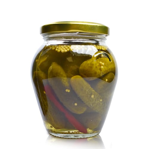 314ml Glass Pickle Jar With Lid | Ampulla | 0161 367 1414