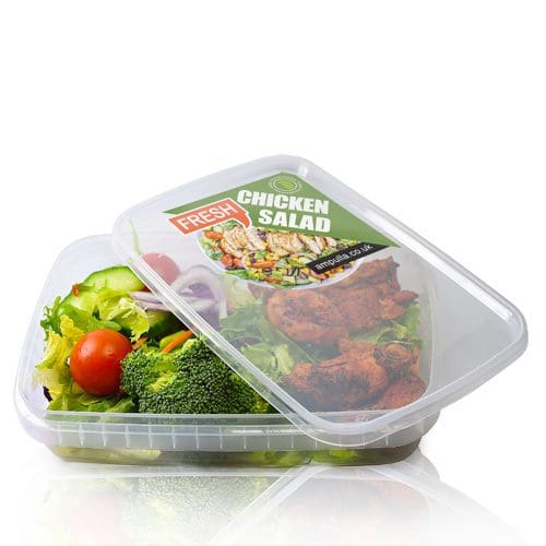 750ml Rectangular Meal Prep Container - Ampulla - 0161 367 1414