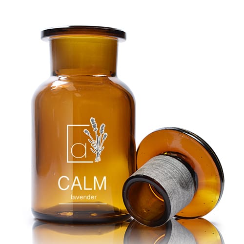 100ml Amber Glass Apothecary Diffuser Bottle - Ampulla