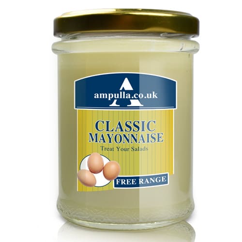 212ml Glass Mayonnaise Jar With Lid - Ampulla Ltd