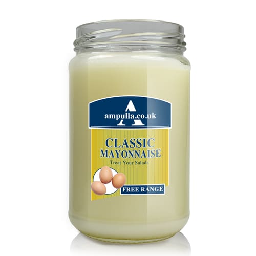 375ml Glass Mayonnaise Jar - Ampulla LTD - 0161 367 1414