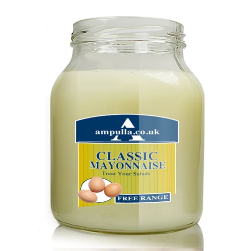 925ml Glass Mayonnaise Jar - Ampulla Ltd - 0161 367 1414
