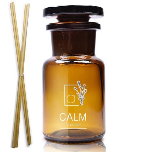 100ml Amber Glass Apothecary Diffuser Bottle - Ampulla