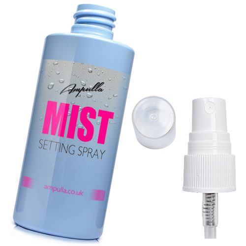 100ml Light Blue Setting Spray Bottle - Ampulla LTD