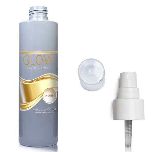 250ml Grey Setting Spray Bottle - Ampulla Ltd