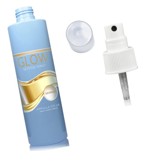 250ml Light Blue Setting Spray Bottle - Ampulla - 0161 367 1414