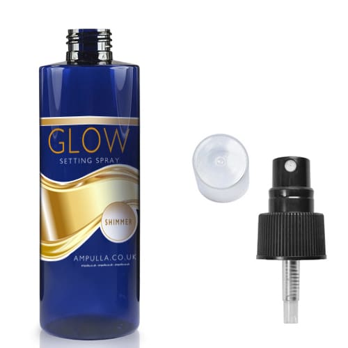250ml Cobalt Blue Setting Spray Bottle - Ampulla Ltd
