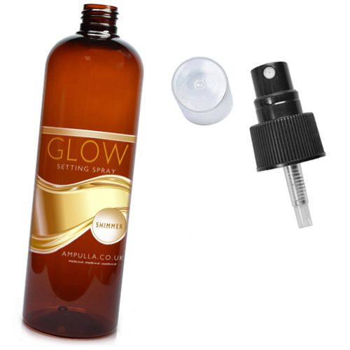 500ml Boston Amber Setting Spray Bottle - Ampulla LTD